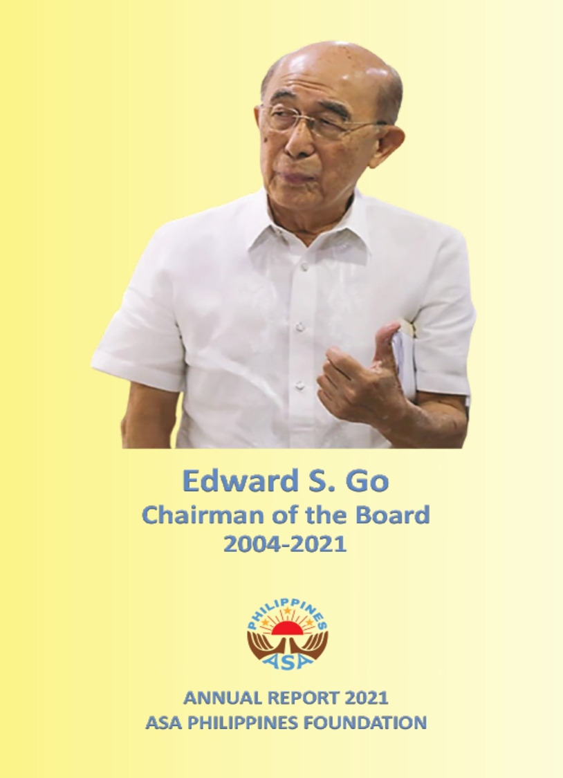 ANNUAL REPORTS - ASA Philippines Foundation Inc